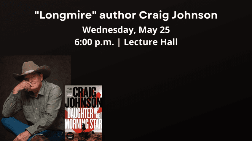 "Longmire" Author Craig Johnson - Community Library